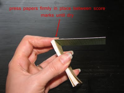 the laundry will wait: How to make a tear-out notepad