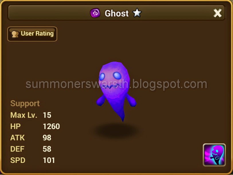 Ghost (Dark) | Summoners War