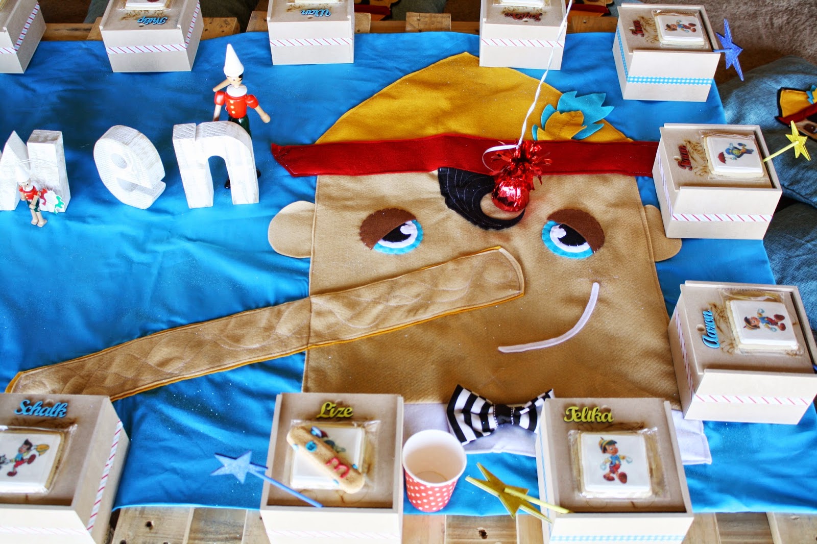 Mie's Art & Crafts: Pinocchio party!