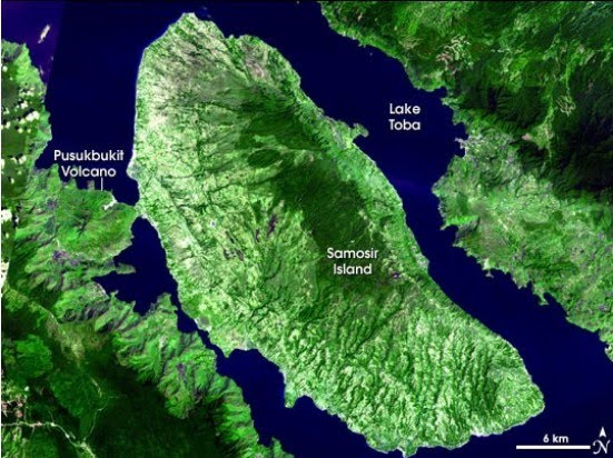 GADOGADO: PHOTOS: The eruption of Mount Toba Shot Impressions NASA