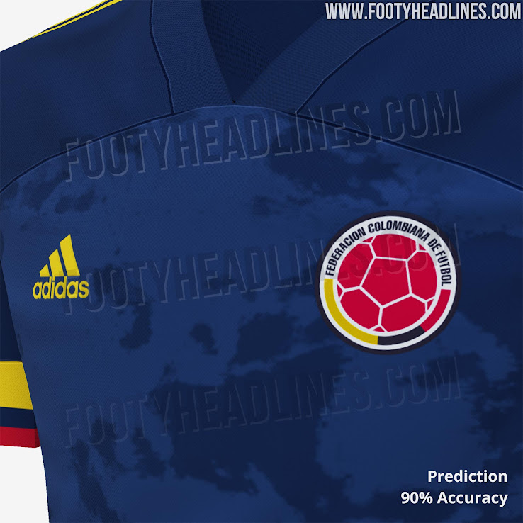 Colombia 2020 Copa America Away Kit Leaked - Footy Headlines