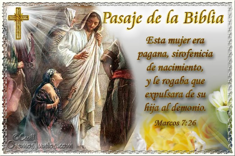 Vidas Santas: Santo Evangelio según san Marcos 7:26