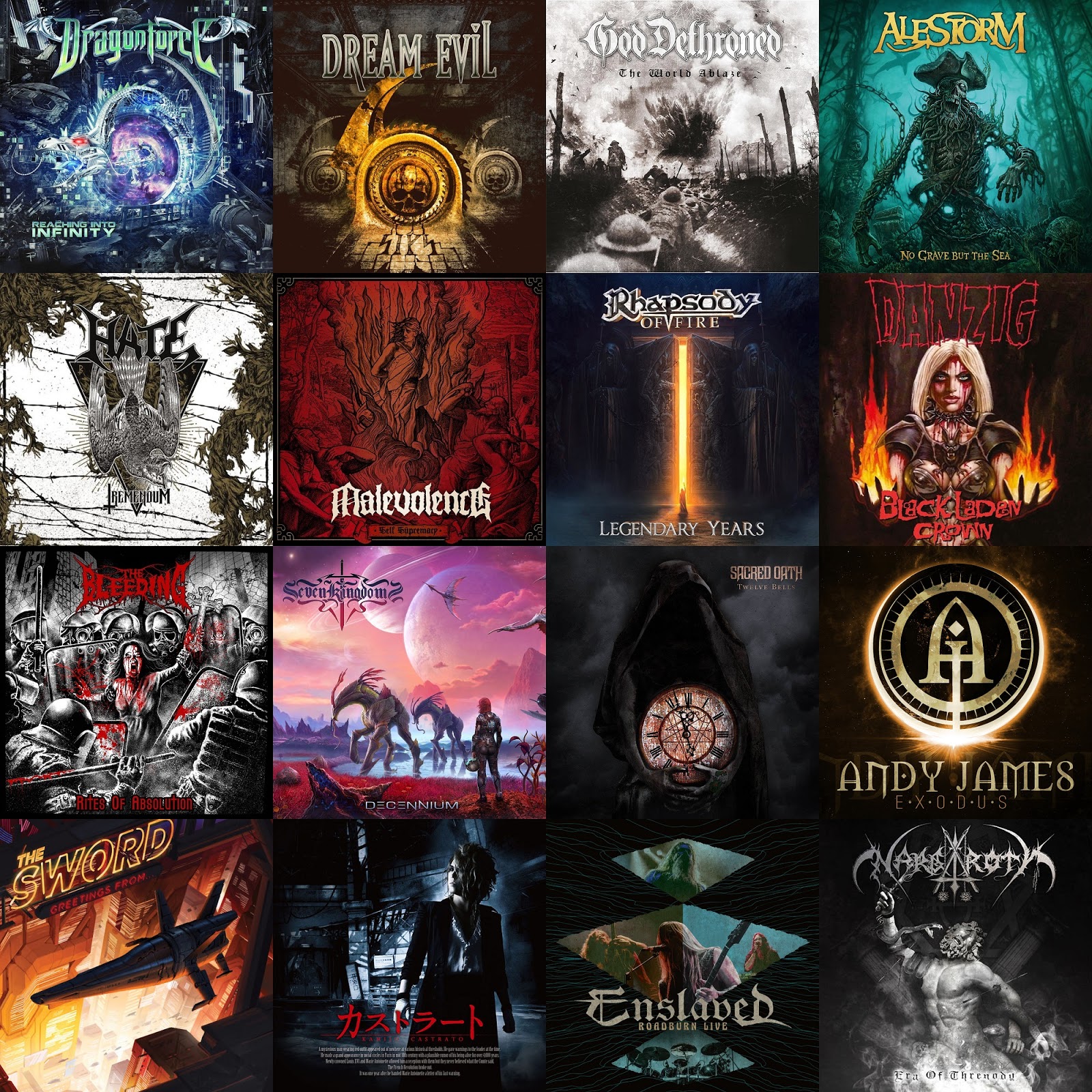 All Hail Metal: Metal Albums Release in May 2017