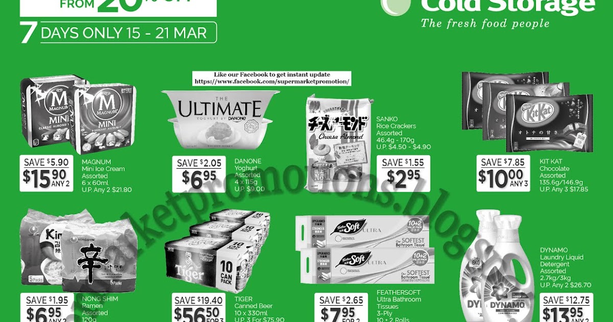 Cold Storage Promotion 15 - 21 March 2019 ~ Supermarket Promotions