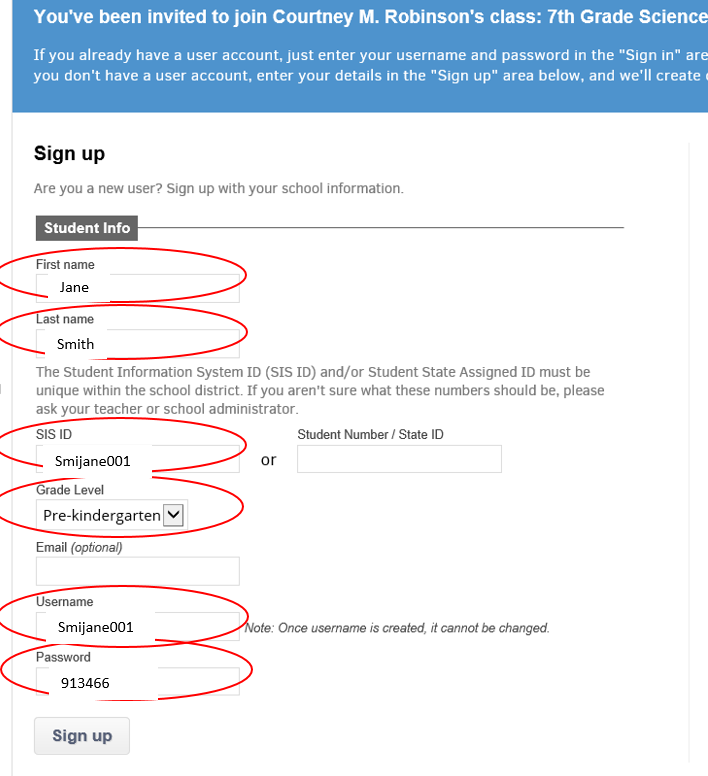 Ms. Robinson's Super Scientists