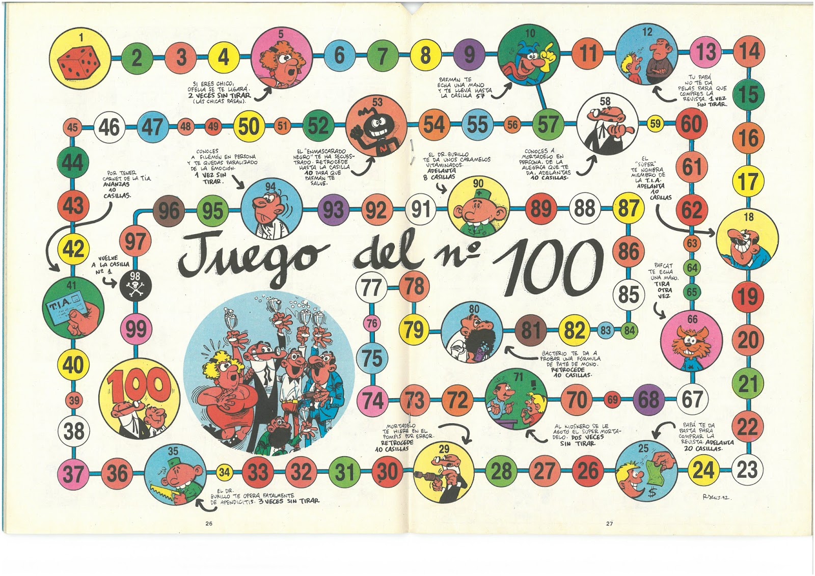 la maginoteca: SuperMortadelo 100: El Juego del número 100