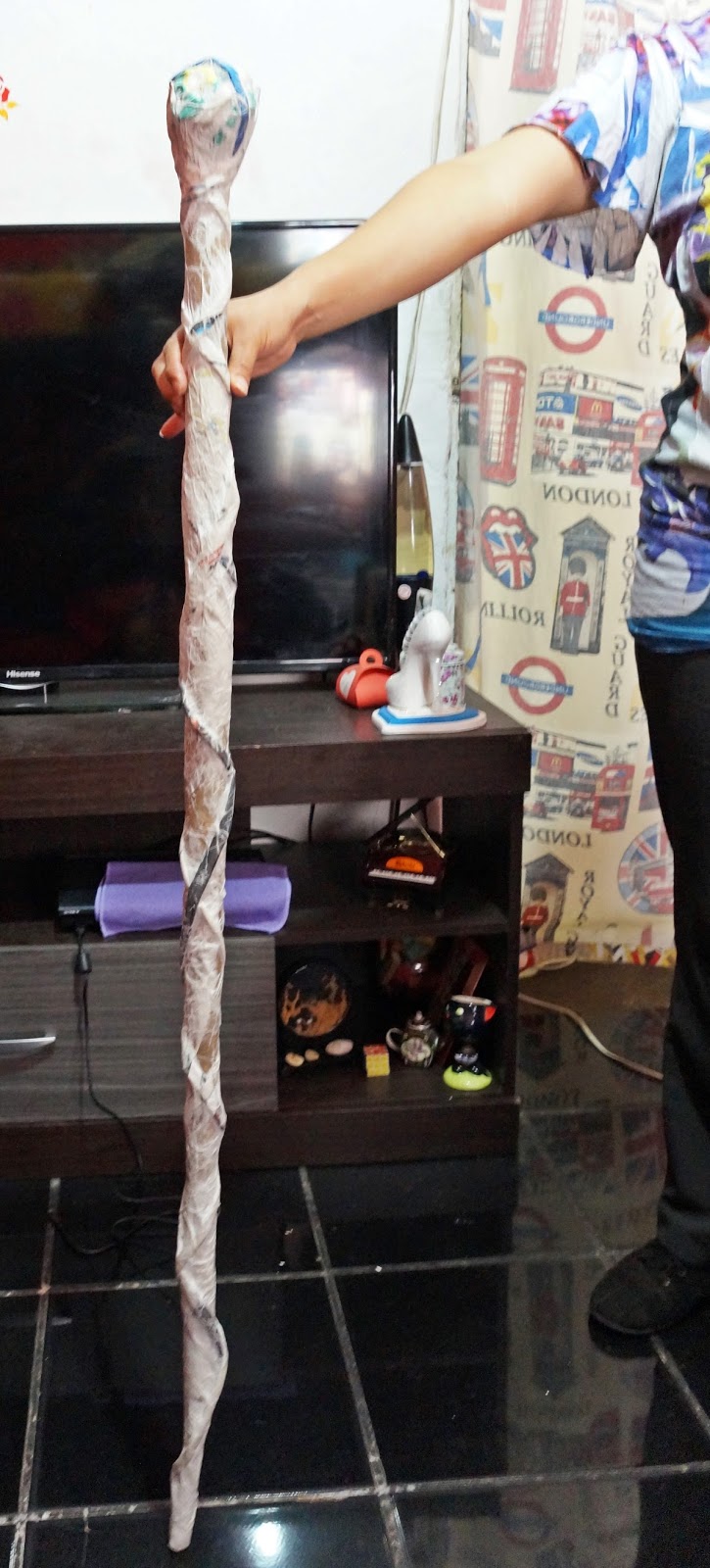 Como hacer cetro de Maléfica. ~ VANNE MANUALISTAS