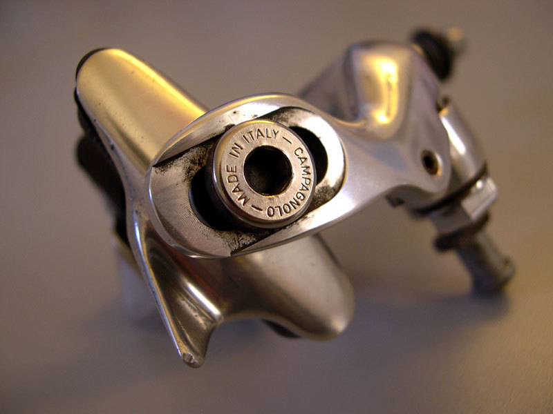 campagnolo delta brakes: Prototype Campagnolo Record dual pivot calipers