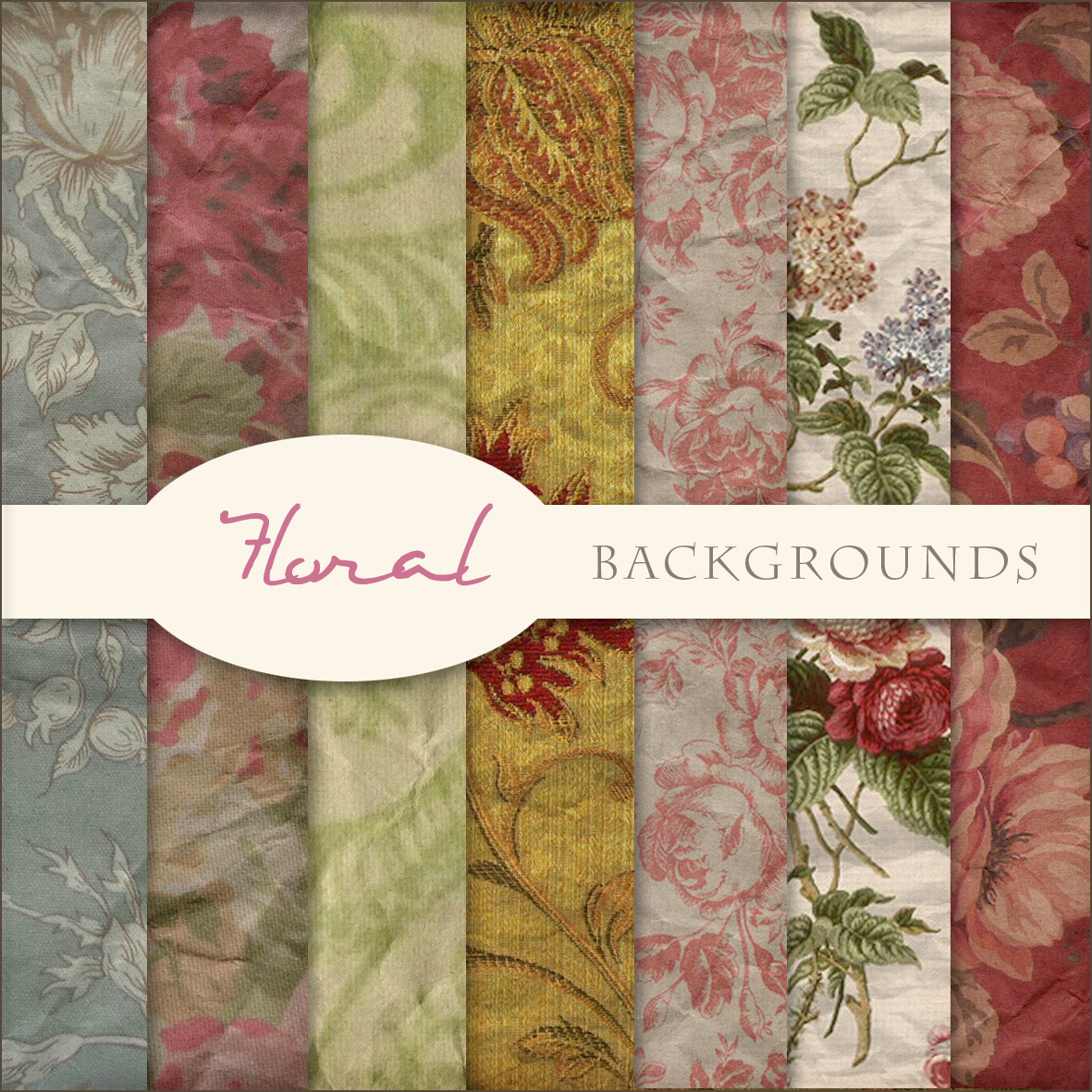 Scrap. DOT: New Freebies Floral Backgrounds
