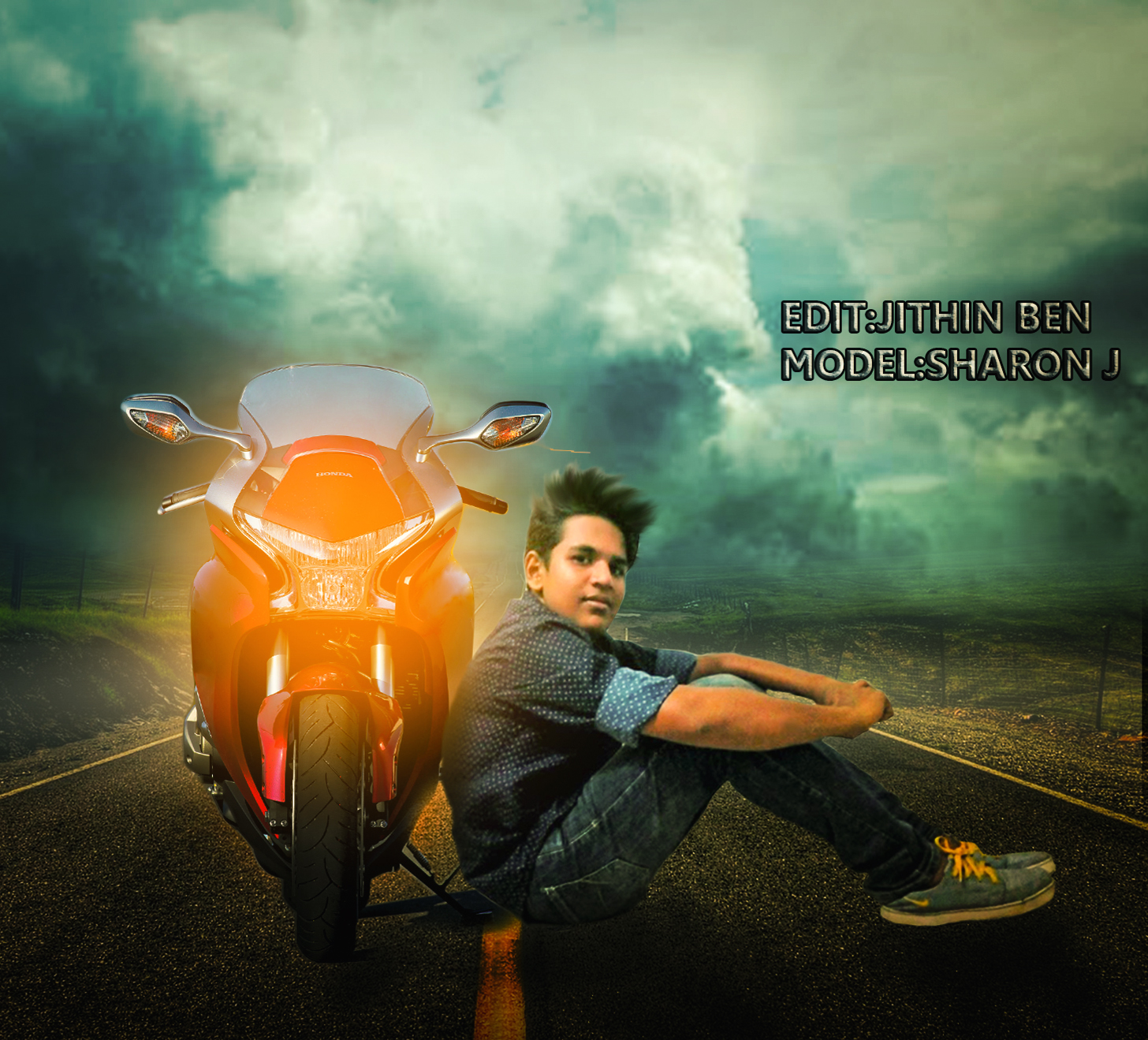 Bike Photoshop Manipulation.
