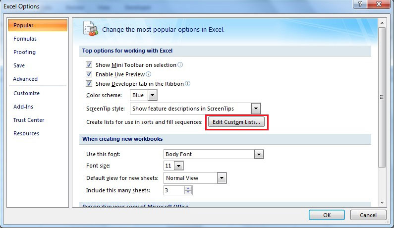 E-xcel Tuts: Custom Auto Fill in Excel