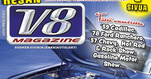 Garage fiftynine: Lehtiesittely: V8 Magazine 5/17 - Cadillac Coupe ...