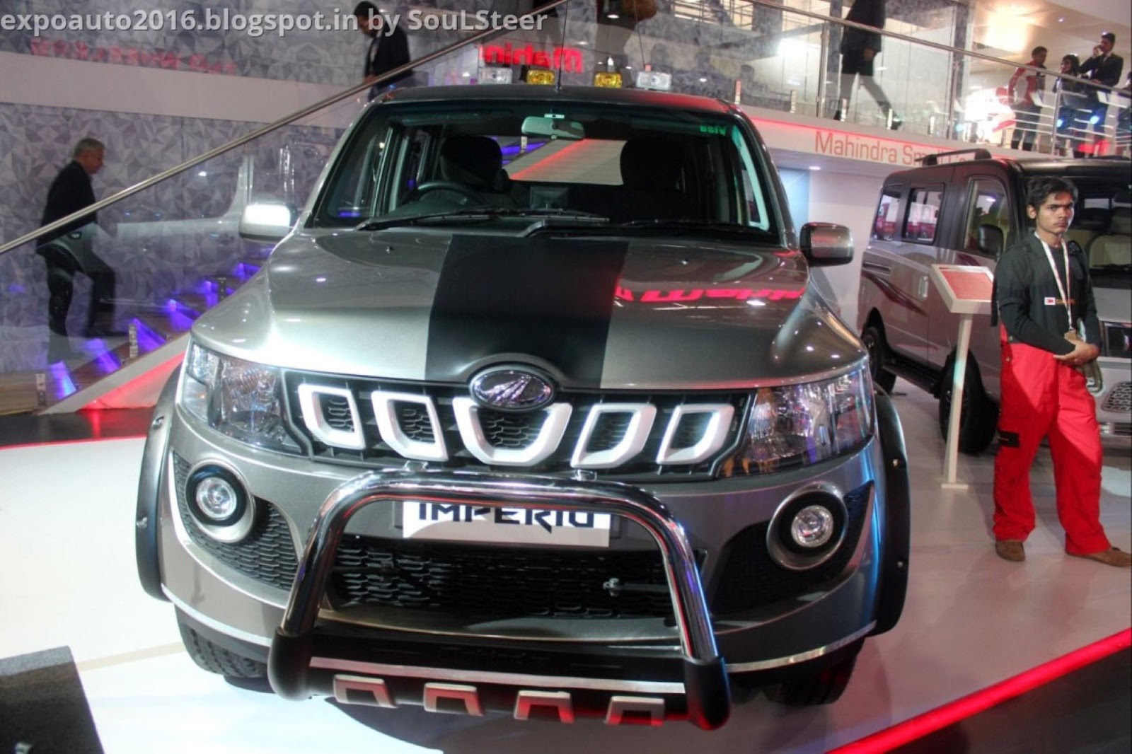 Auto Expo 2016 by SouLSteer: Mahindra Imperio Double Cabin customized ...