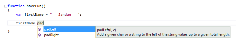Visual studio 2015 intellisense jquery - clinicpilot