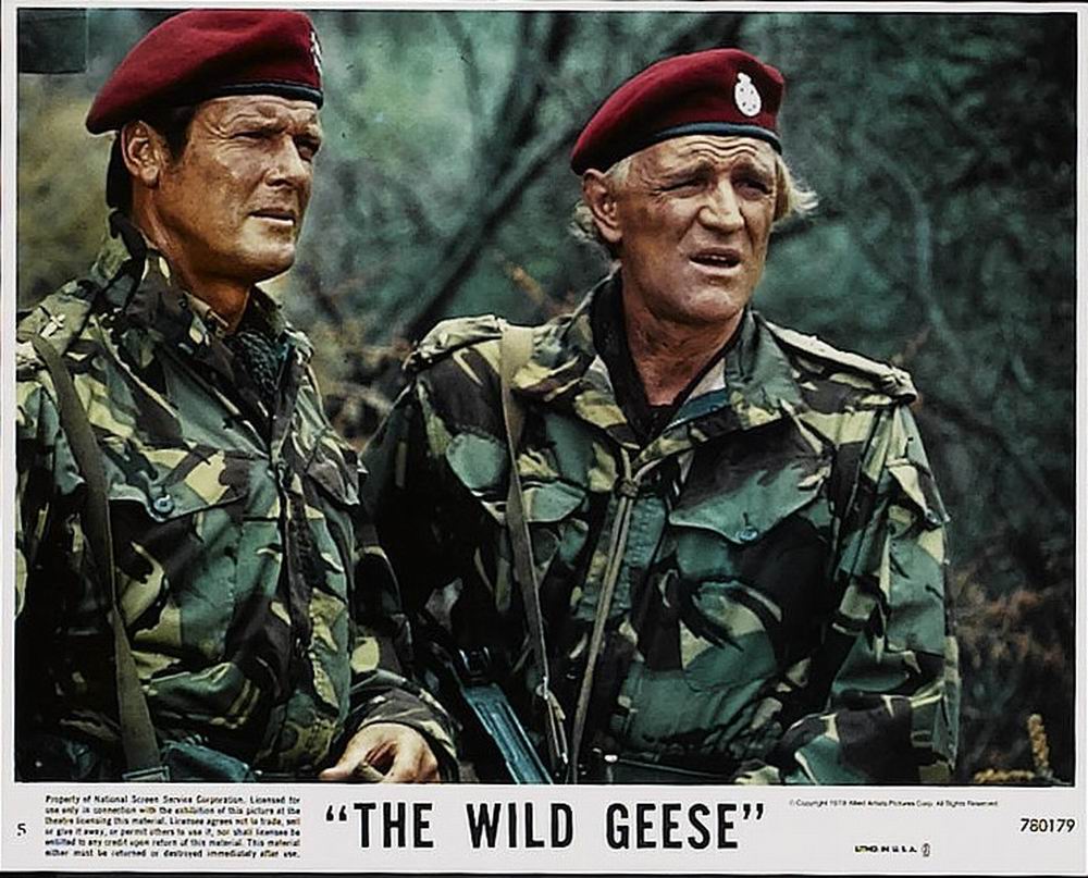 100 Years of Cinema Lobby Cards: The Wild Geese (1978)