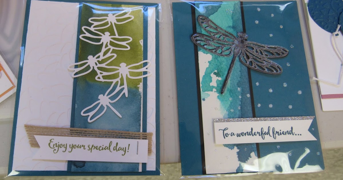 Personally Yours: Stampin' Up! Dragonfly Dreams and Detailed Dragonfly Thinlits Dies