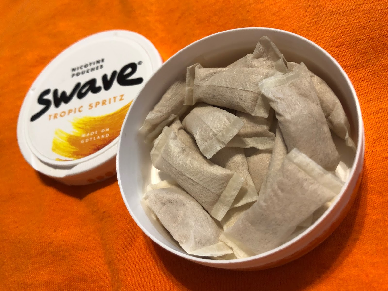 Swave Tropic Spritz Nicotine Pouches - Review. 13 August 2020.