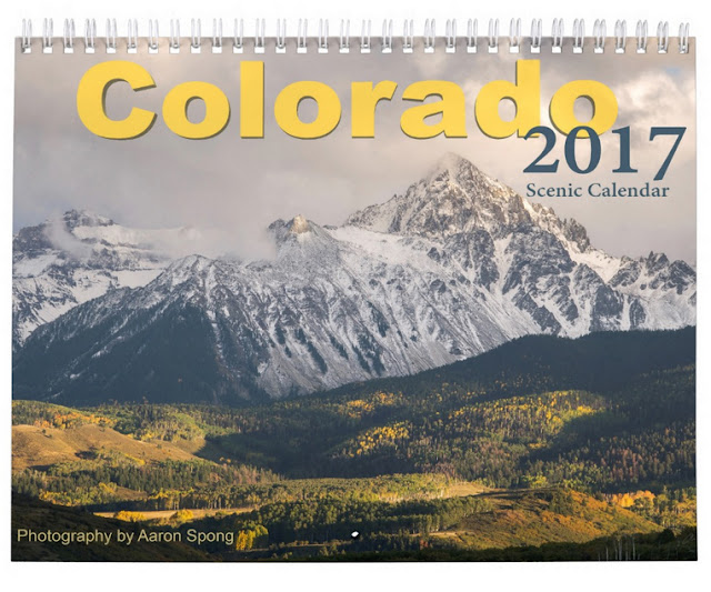 14er Art : 2017 Colorado Scenic Calendar