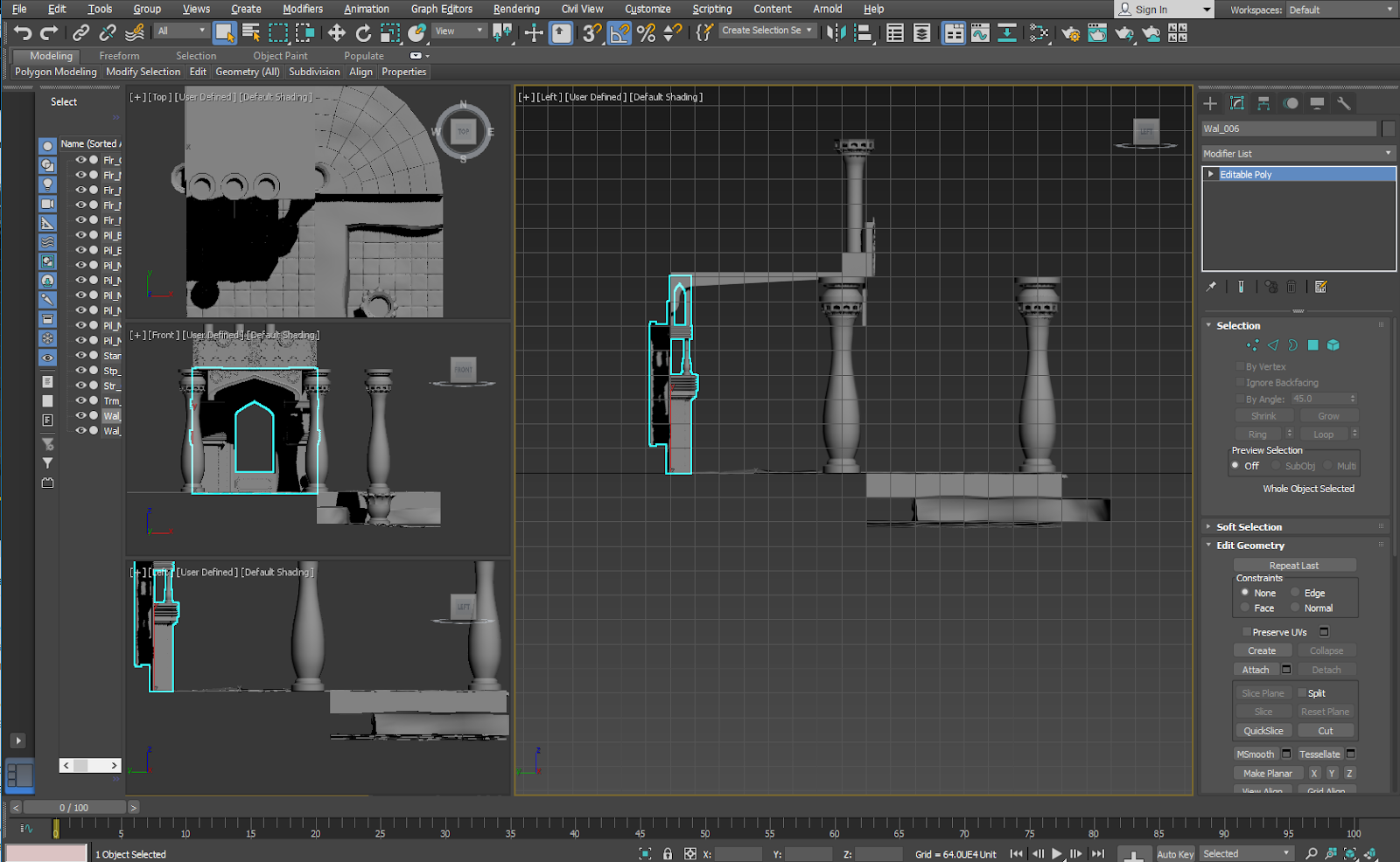 Jadyn H. 3D Modeling and Animation II: Planning Space Between Modular ...