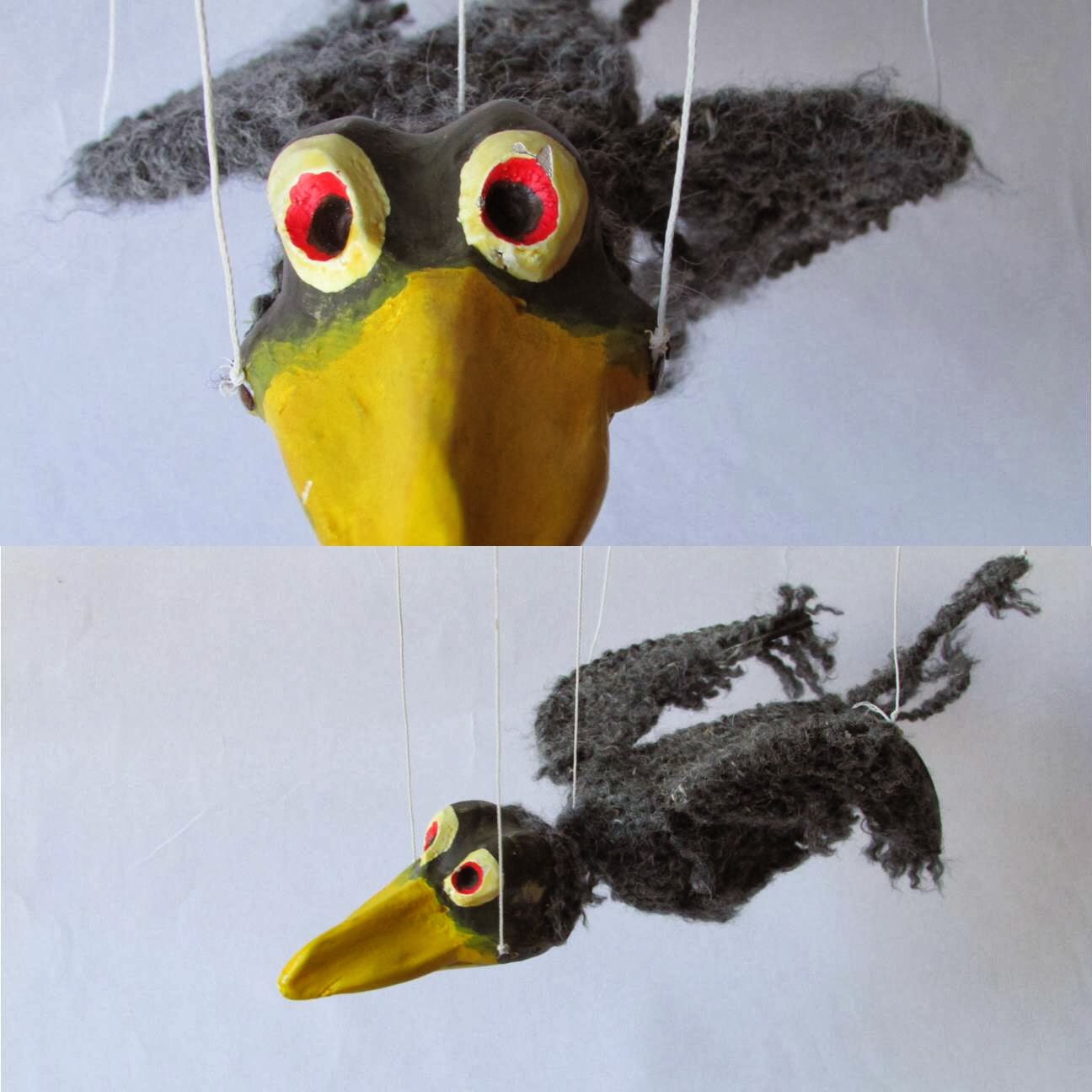 STRINGS ATTACHED PUPPET THEATRE NZ: Marionette Gallery 6 - The bird