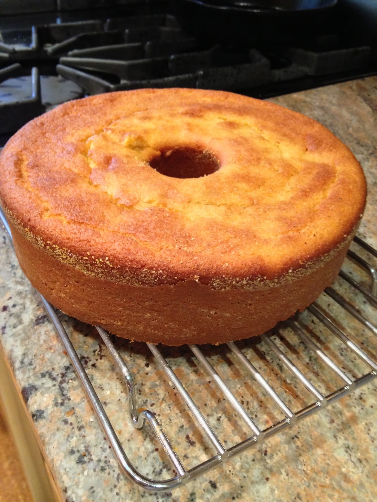 cooking good and easy: Cooked Corn Meal Cake