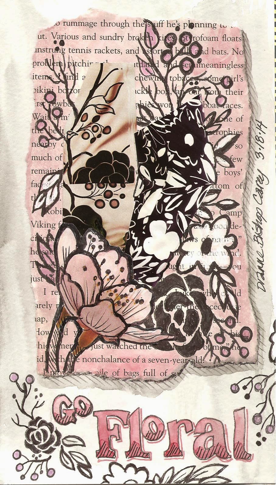 Art Beneath the Cottonwoods: Collage Tutorial: magazine scraps