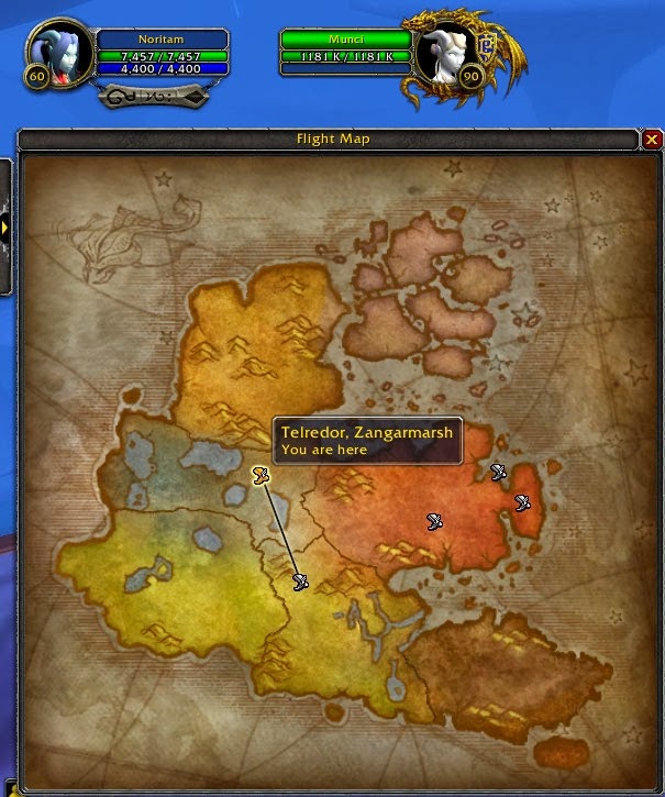 My Mom Plays WoW: Flying! & Zangarmarsh