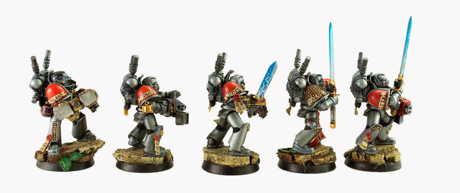 The Hammer of Wrath: SHOWCASE: Grey Knights Interceptor Squad
