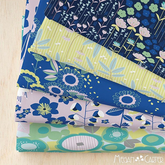 print & pattern: BLUE PRINT 2018 - megan carter