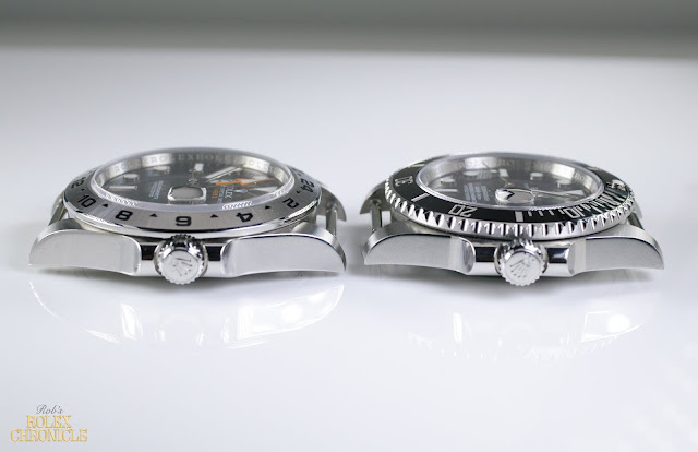 Rolex's Largest Professional Watch Cases Compared - Rob's Rolex Chronicle
