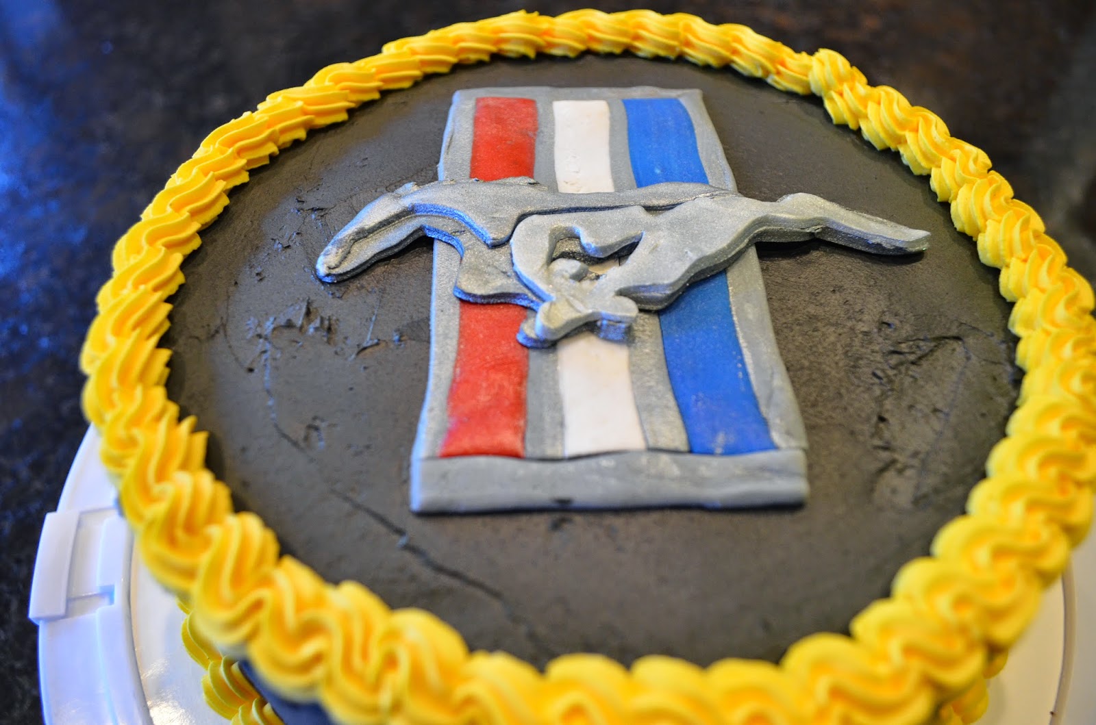 Cake Mama: John's Mustang