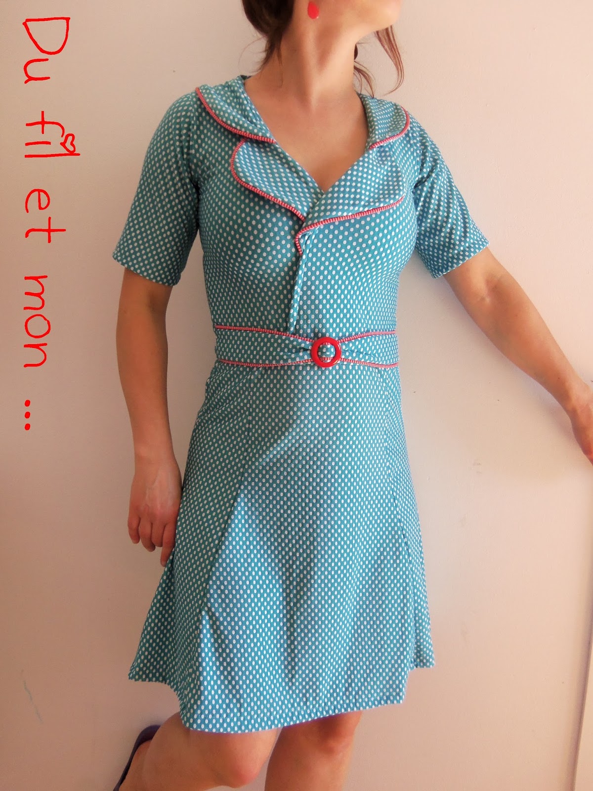 Du fil et mon...: Robe Pin Up