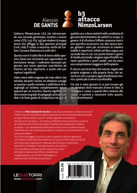 The amazing Chess World: FM De Santis' new book on 1.b3