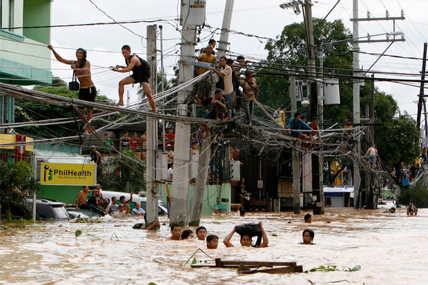 Flooding Area In Ho Chi Minh City, "WET-NAM"