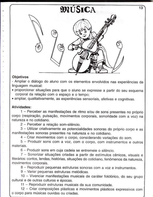 Planejamento de Música.