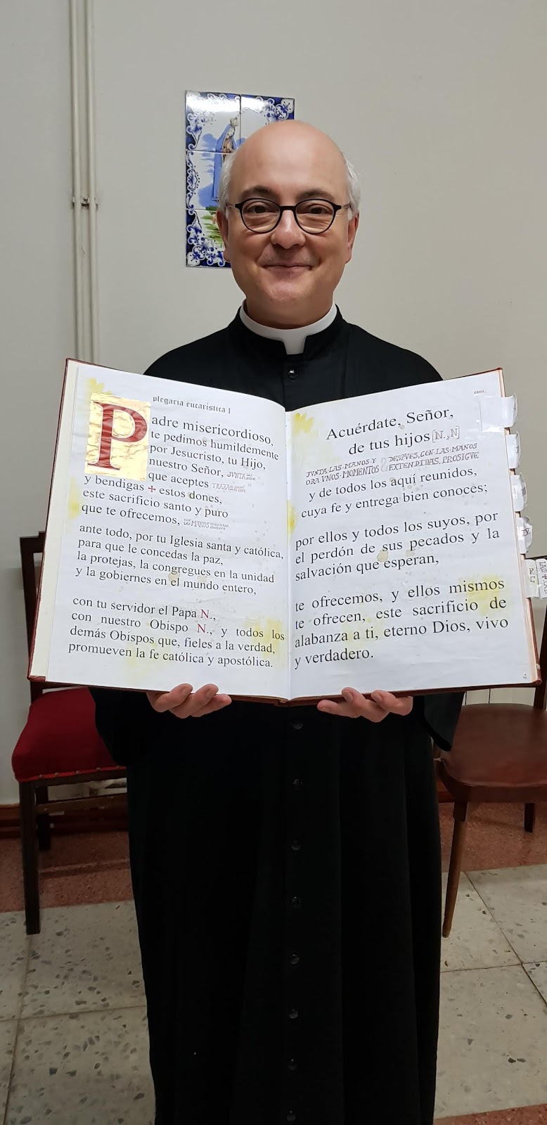 blog del padre Fortea: El misal que uso todos los días en la misa