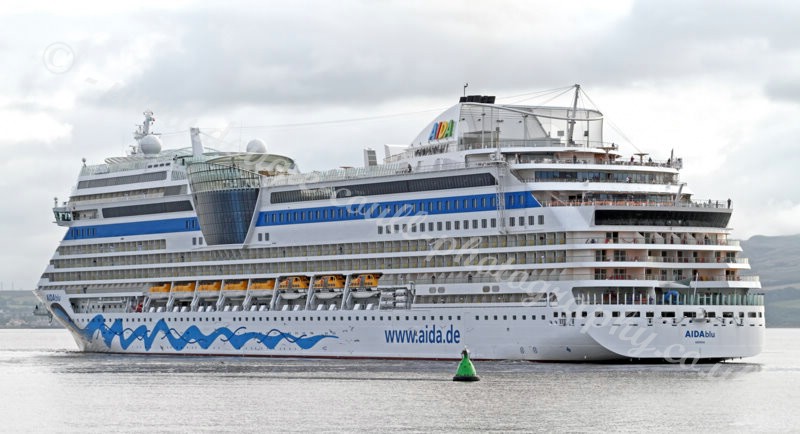 Dougie Coull Photography: AIDAblu - Cruise Ship - Greenock