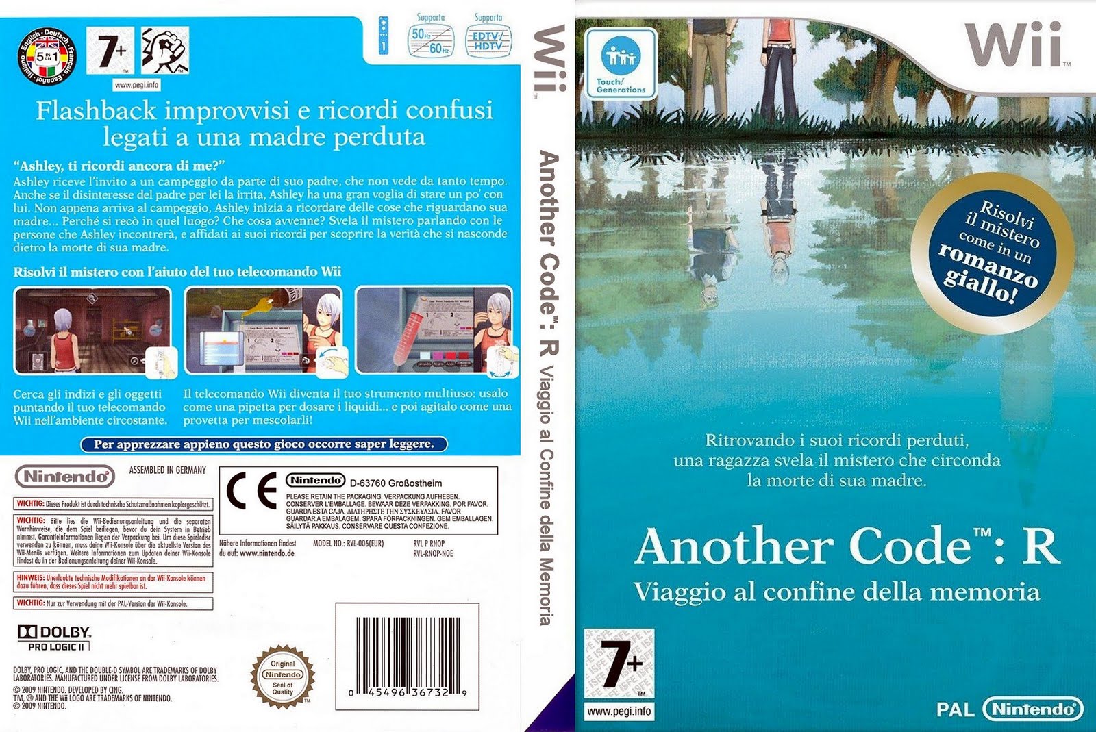 Caratula de Another Code:R Wii (DVD) ~ Super Caratulas y Covers Gratis