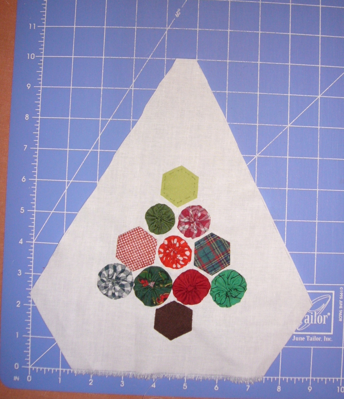 3patchcrafts: Tutorial yo-yo Christmas tree