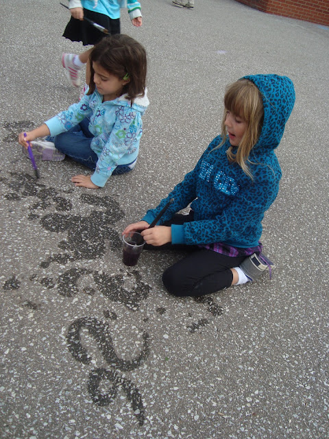 Joyful Learning in the Early Years: Coloured Water Painting