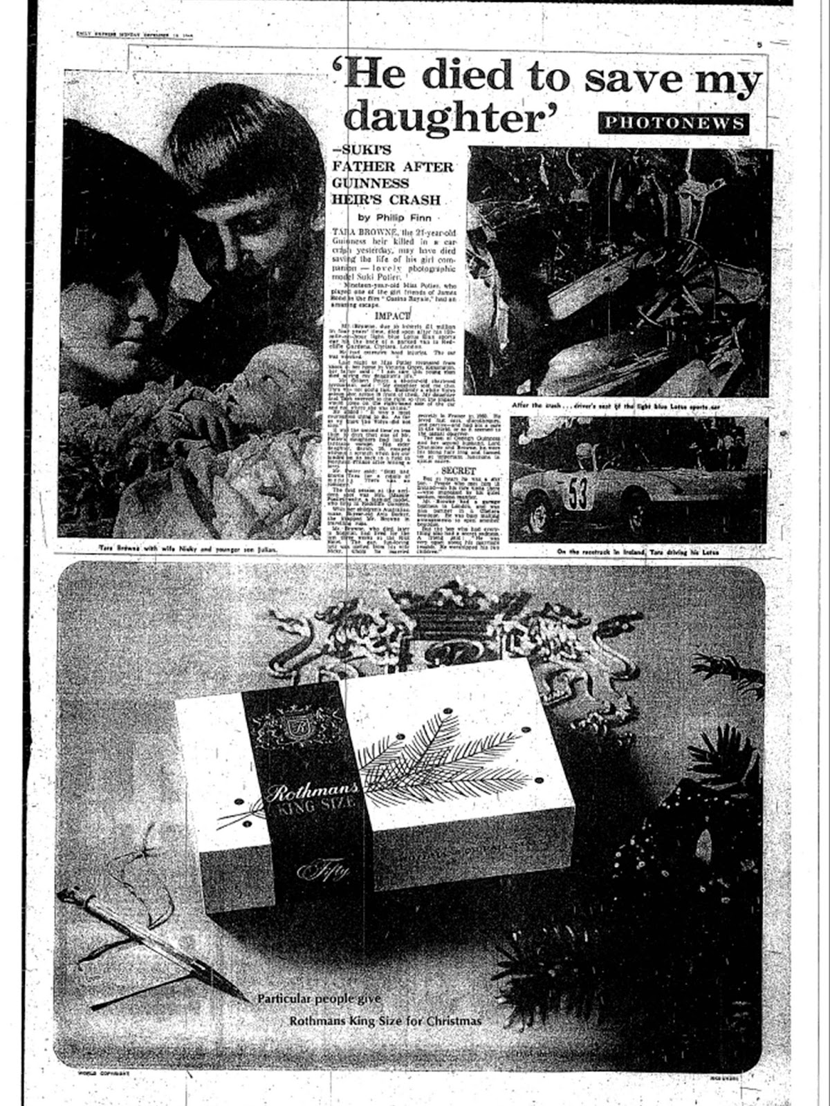 Beatles Conspiracy: Tara Browne: A life in print