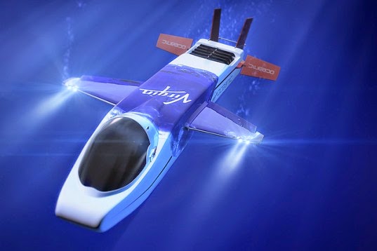 Far Future Horizons : Graham Hawkes: Fly the seas on a submarine with wings