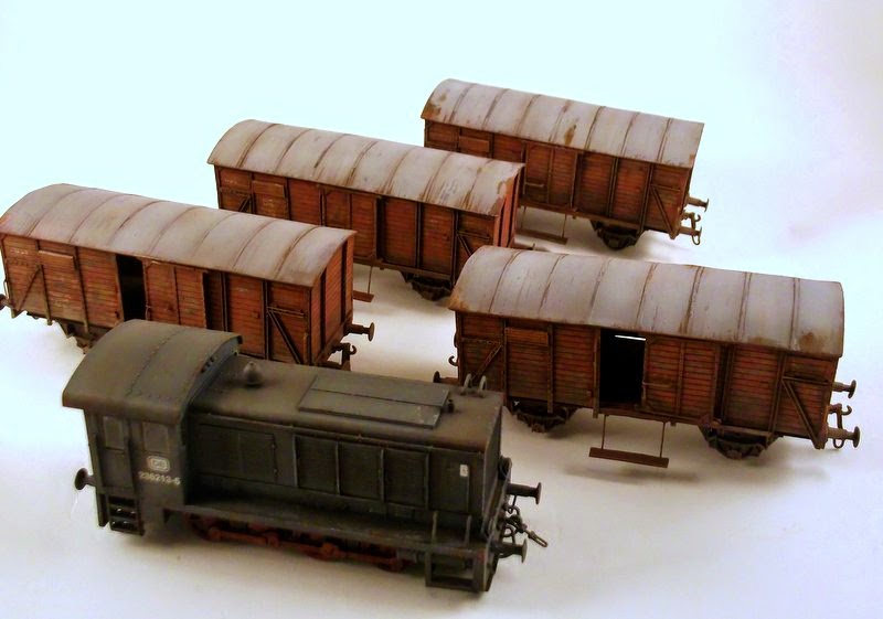 Gulumik Military Models: Rail Box Wagon 1/72 MIG Production - Gallery