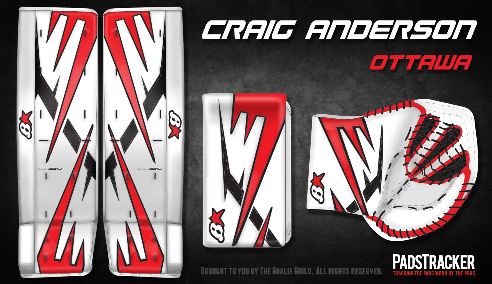 I Love Goalies!: Craig Anderson 2012-13 Mask