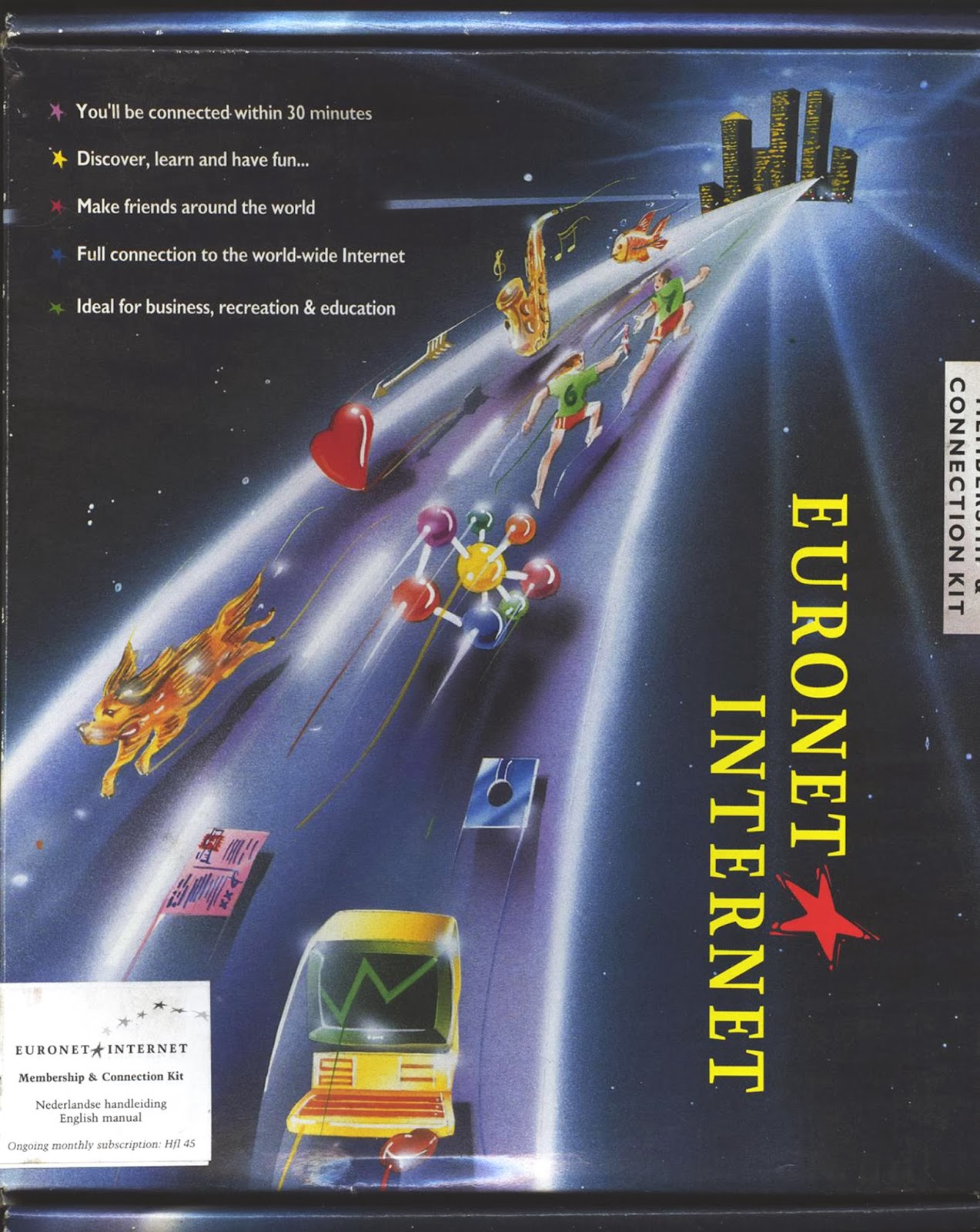 Toen digitale media nog nieuw waren: Internetpionier ISP Euronet verkocht