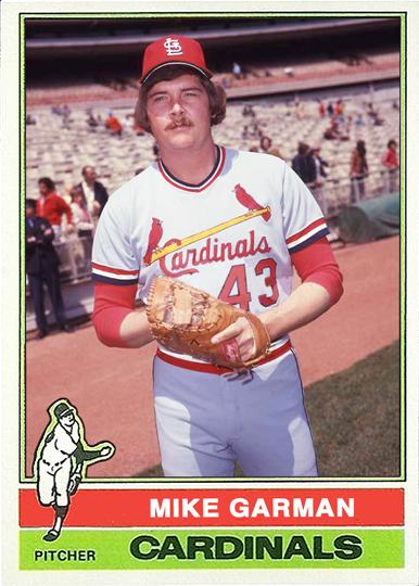 WHEN TOPPS HAD (BASE)BALLS!: 1976 PROJECT: MIKE GARMAN RE-DO