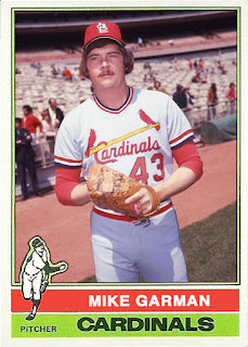 WHEN TOPPS HAD (BASE)BALLS!: 1976 PROJECT: MIKE GARMAN RE-DO