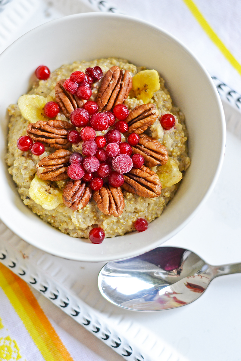 maistuu makialle: Kvinoa-Kaurapuuro (Gluteeniton)