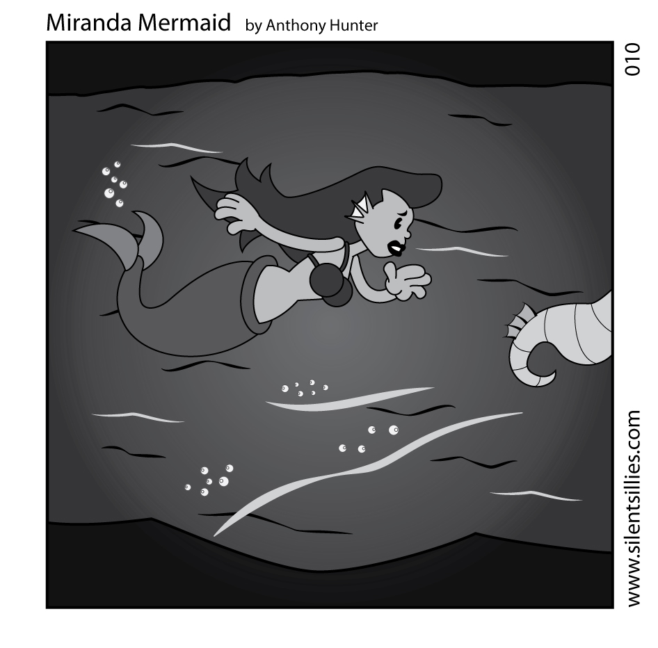 Silent Sillies: Miranda Mermaid 010