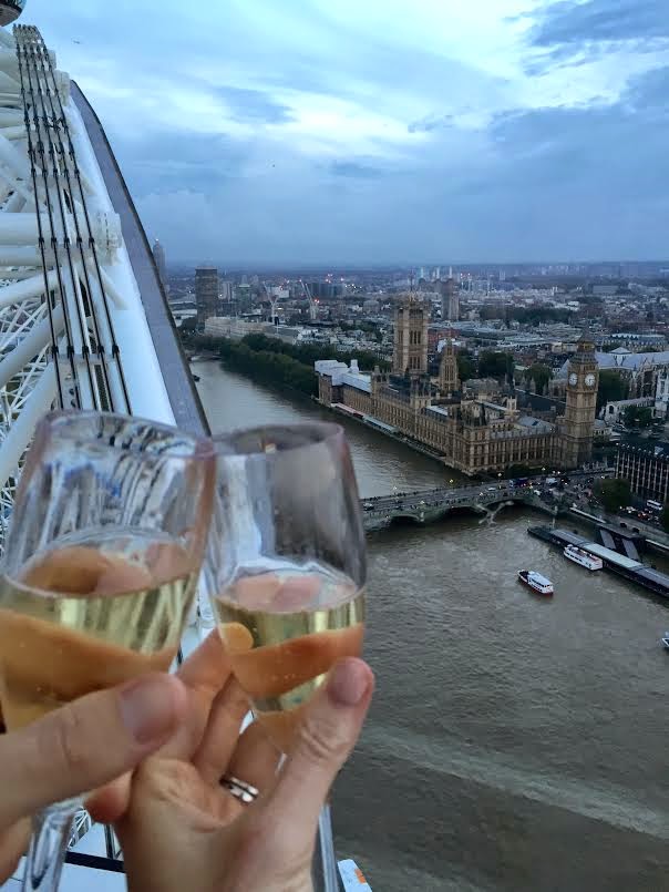 Champagne in London - London Eye Experience and Hyatt Andaz Liverpool ...